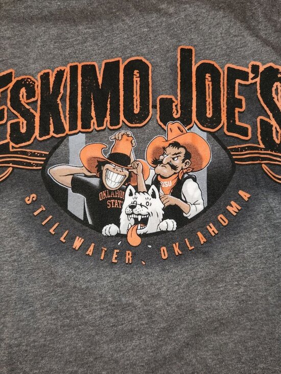 Eskimo Joe's | Tops | Eskimo Joes Oklahoma State University Themed ...